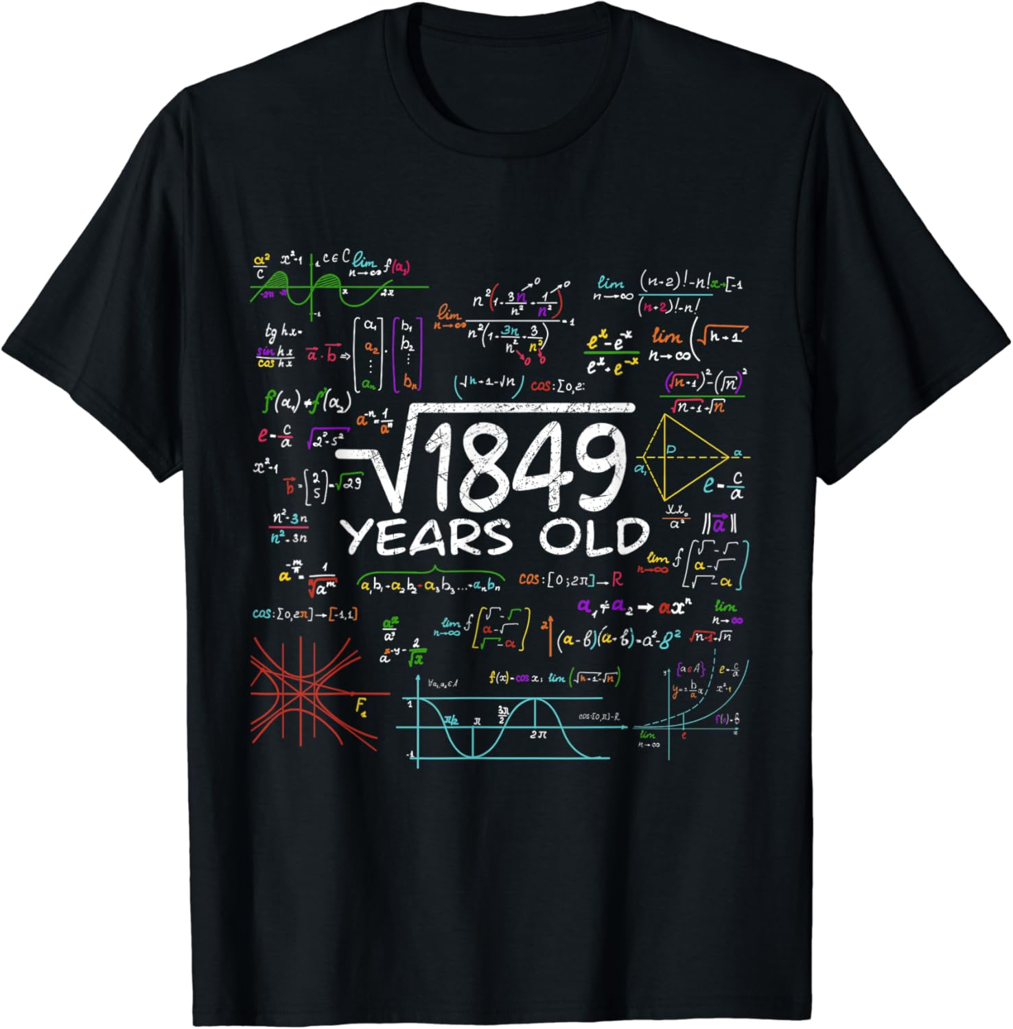 Amazon Math Square Root Of 1849 Vintage 43rd Birthday 43 Years Old amazon-math-square-root-of-1849-vintage-43rd-birthday-43-years-old